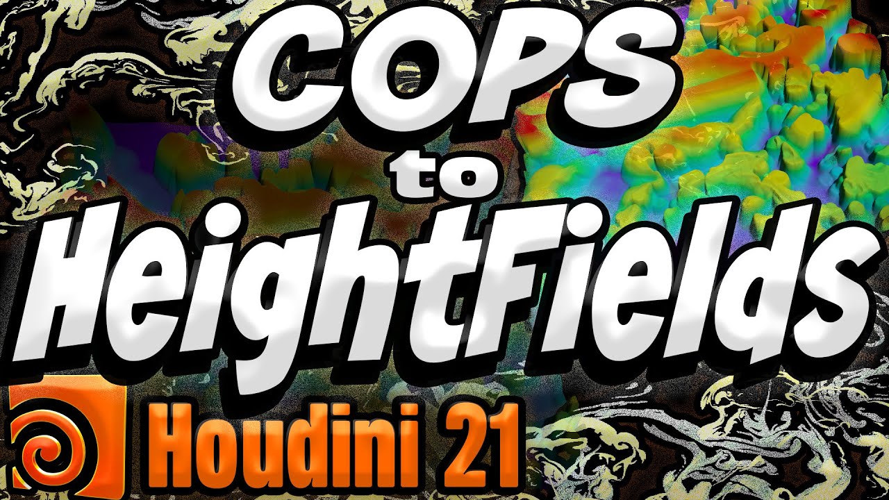 COPs in Houdini 21 WILL CHANGE the Landscape! (COPS to HeightField) - YouTube