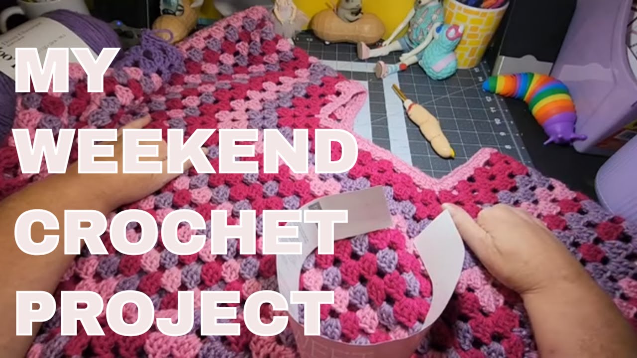 Crochet Sweater For My Weekend Project - YouTube