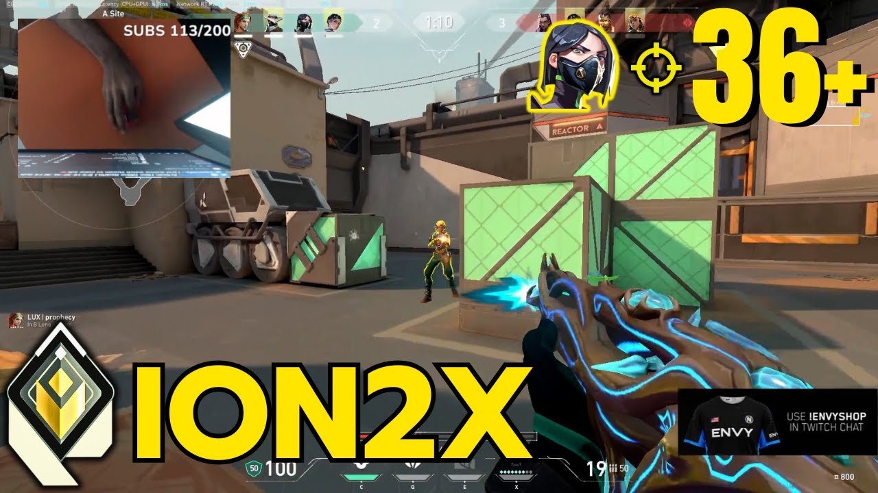 BIND! 36 ELIMS! ENVY ION2X VIPER RADIANT RANKED GAMEPLAY - YouTube