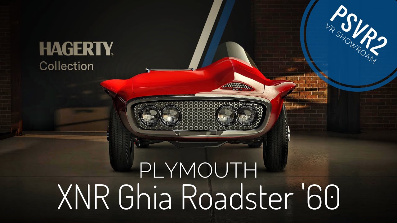GT7 + PSVR2 - HAGERTY Collection - Plymouth XNR Ghia Roadster '60 - YouTube