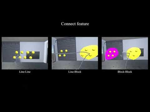 HandBrush for Efficient Object Grouping in Virtual Environmentwith Bare-Hand - YouTube