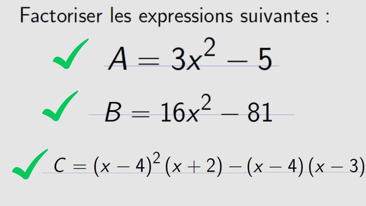 Maîtrisez la Factorisation d’Expressions : Astuces et Méthodes Simples ...