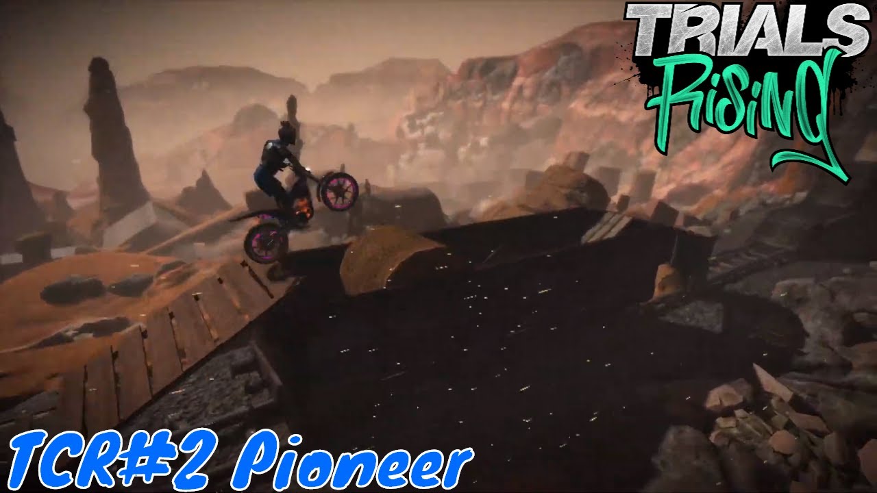 Trials Rising - TCR#2 Pioneer - Custom Track - YouTube
