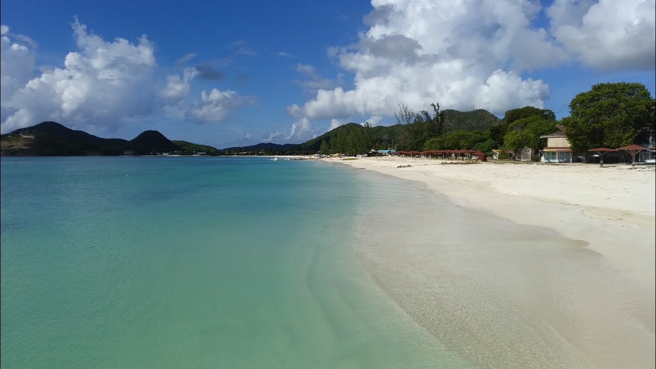 Antigua, Jolly Beach!!! - YouTube