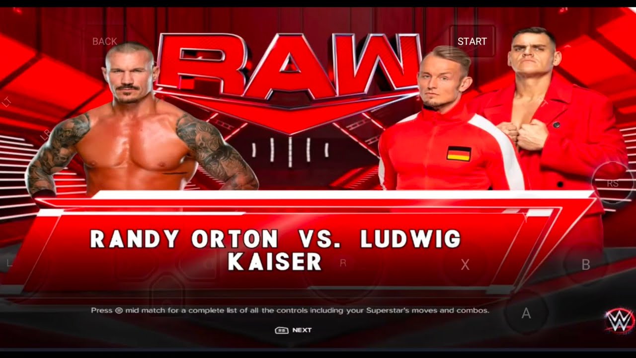 WWE 2K23 Randy Orton VS Ludwig Kaiser #wwe2k23 - YouTube