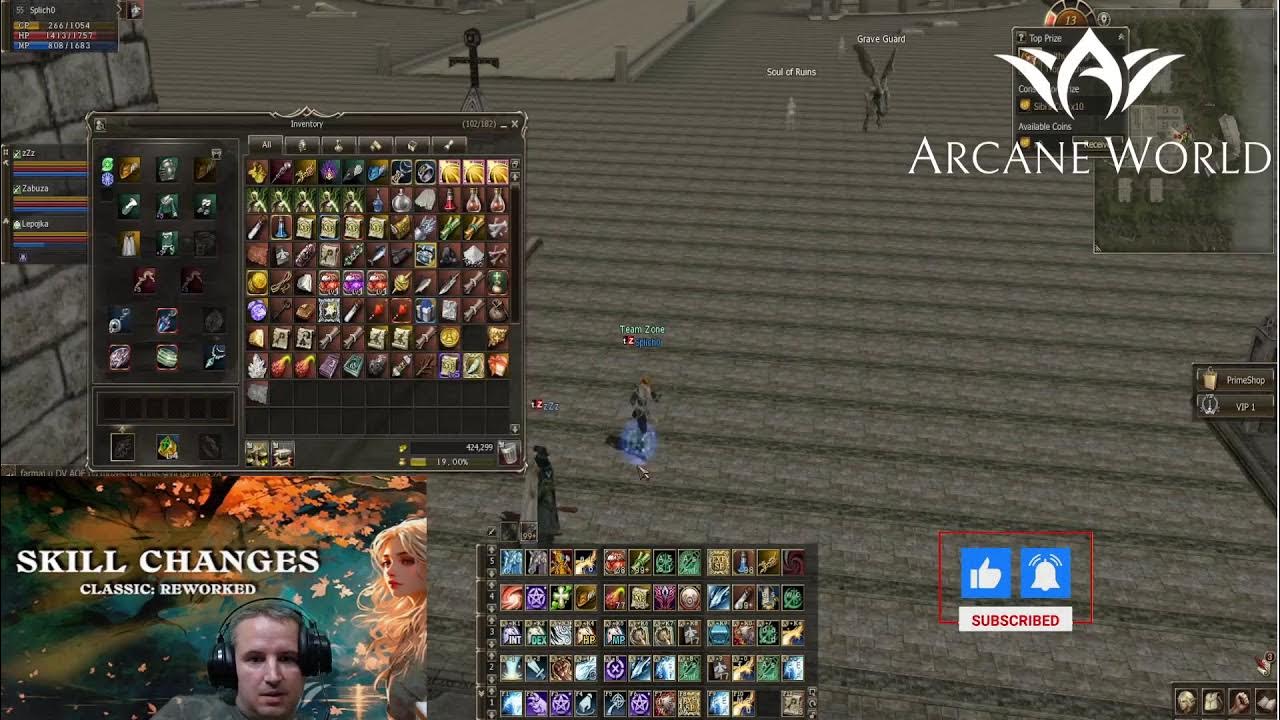 Chill mode on - Arcane World - L2 Classic x1 #ncsoft - YouTube