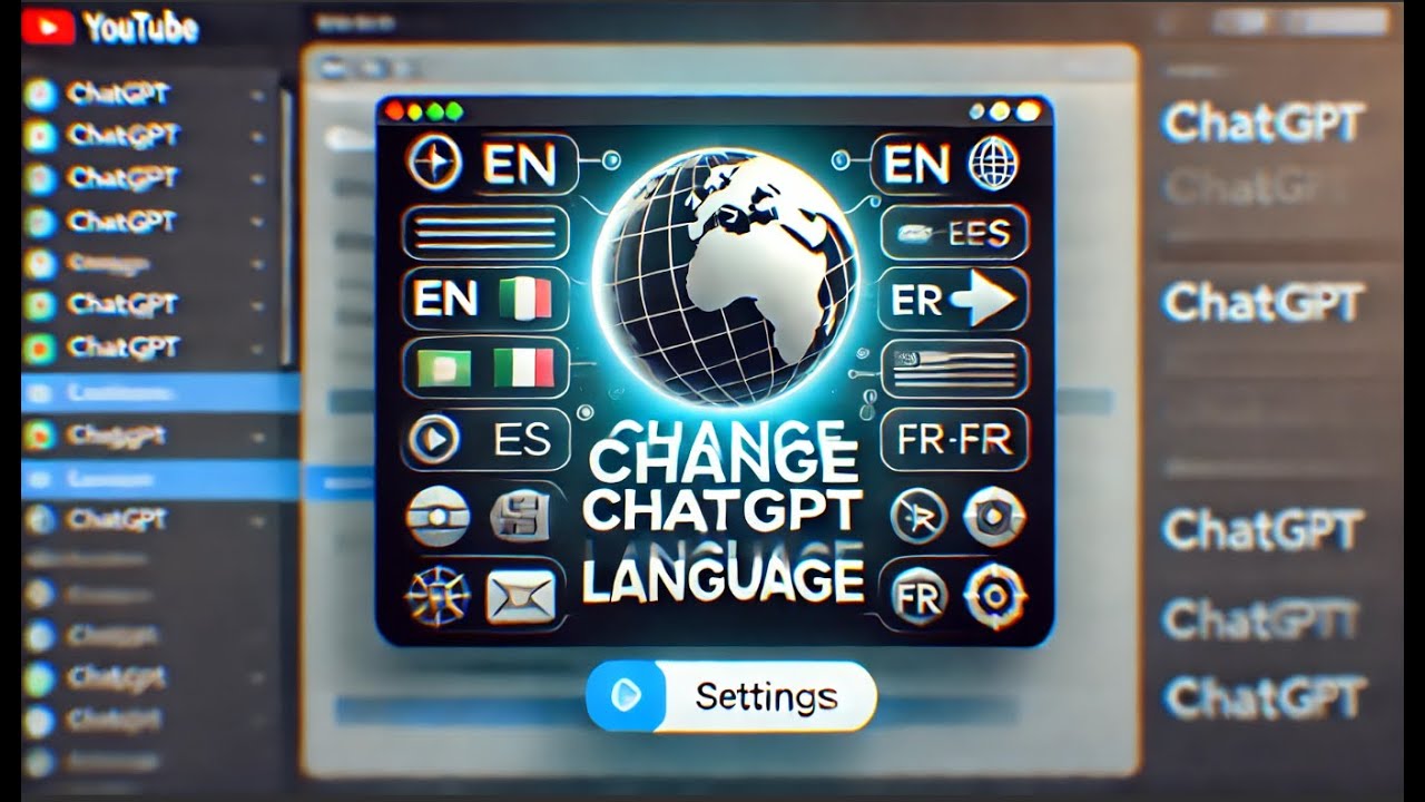 how to change chatgpt language on pc 2025(step by step) - YouTube