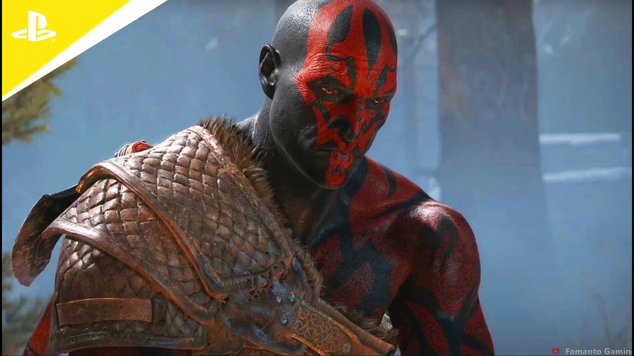 GOD OF WAR - Darth Maul Kratos Reskin Vs Bladur Full Fight Gameplay ...