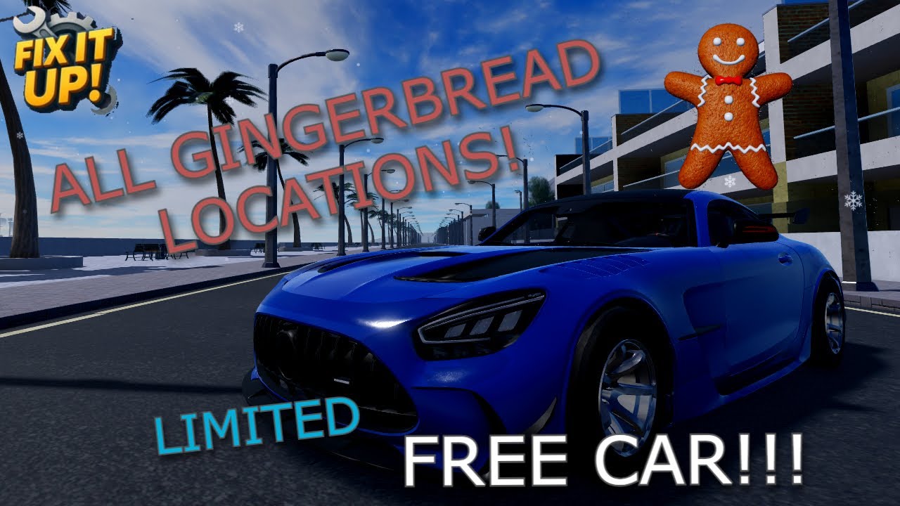 All 30 Gingerbread Locations!! Fix It Up! - YouTube