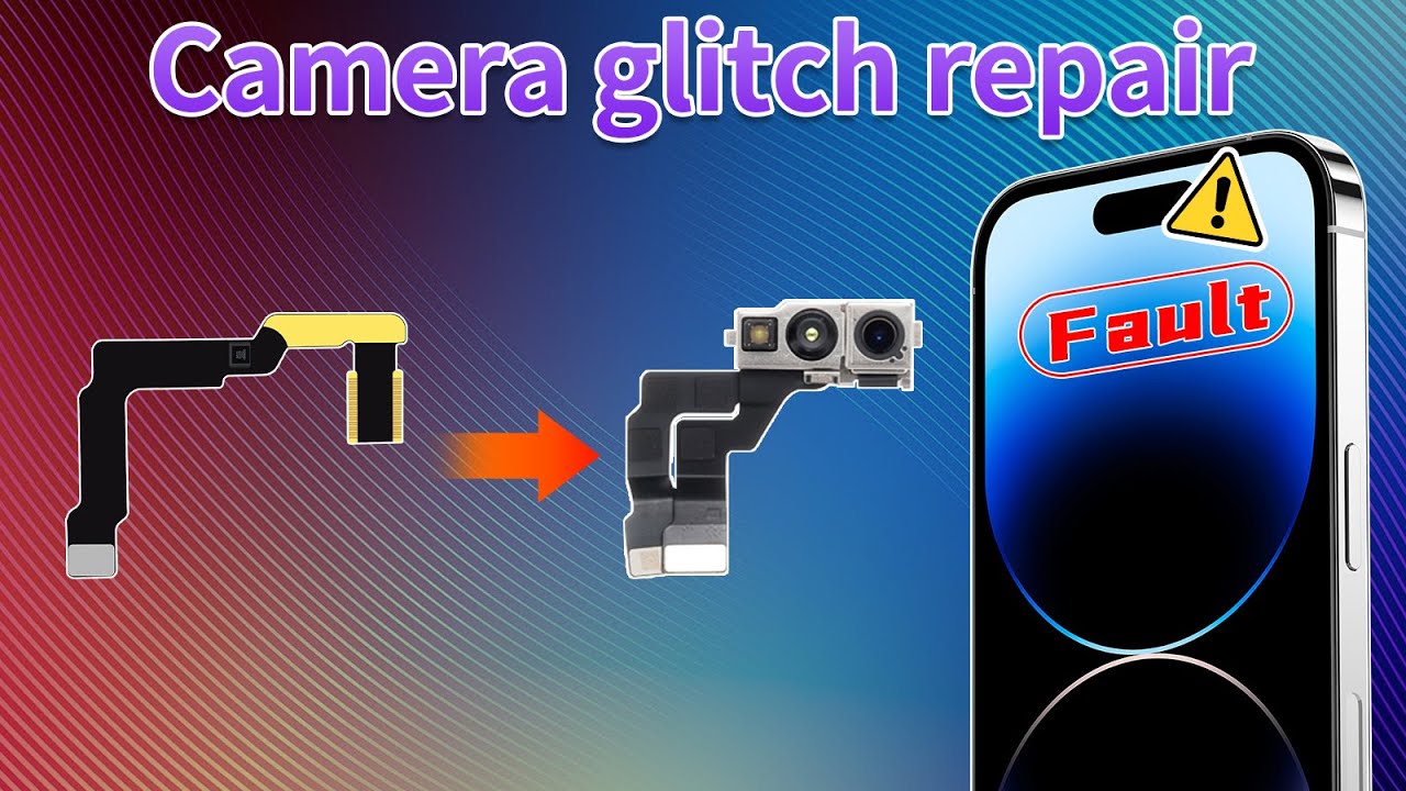 LBtool Front Camera cable Repair.Support 14 14plus 14pro 14pm 15pro ...