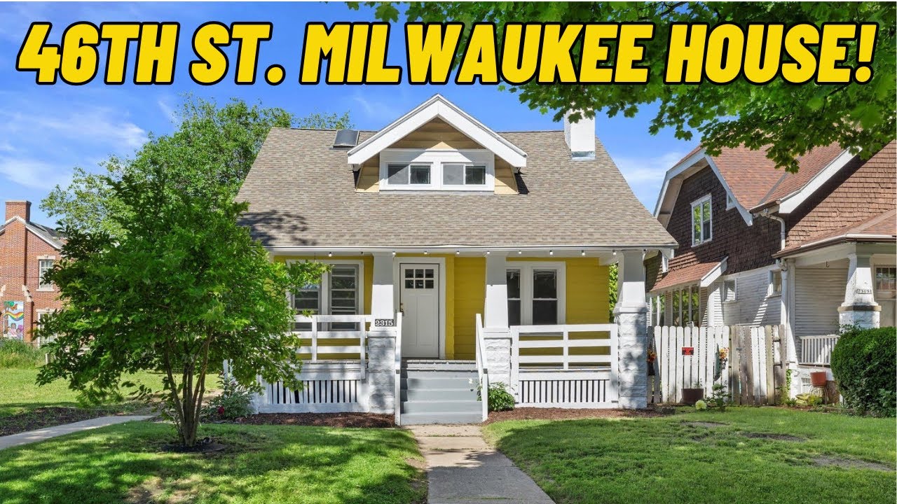 46th St. Milwaukee House Walkaround with Retro Realtor! - YouTube