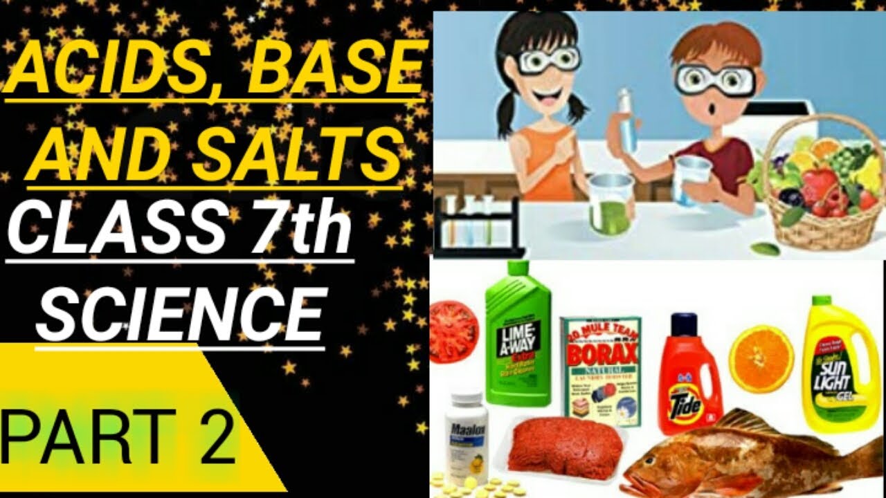 class 7th NCERT science chapter acid base and salt | acid bases and ...