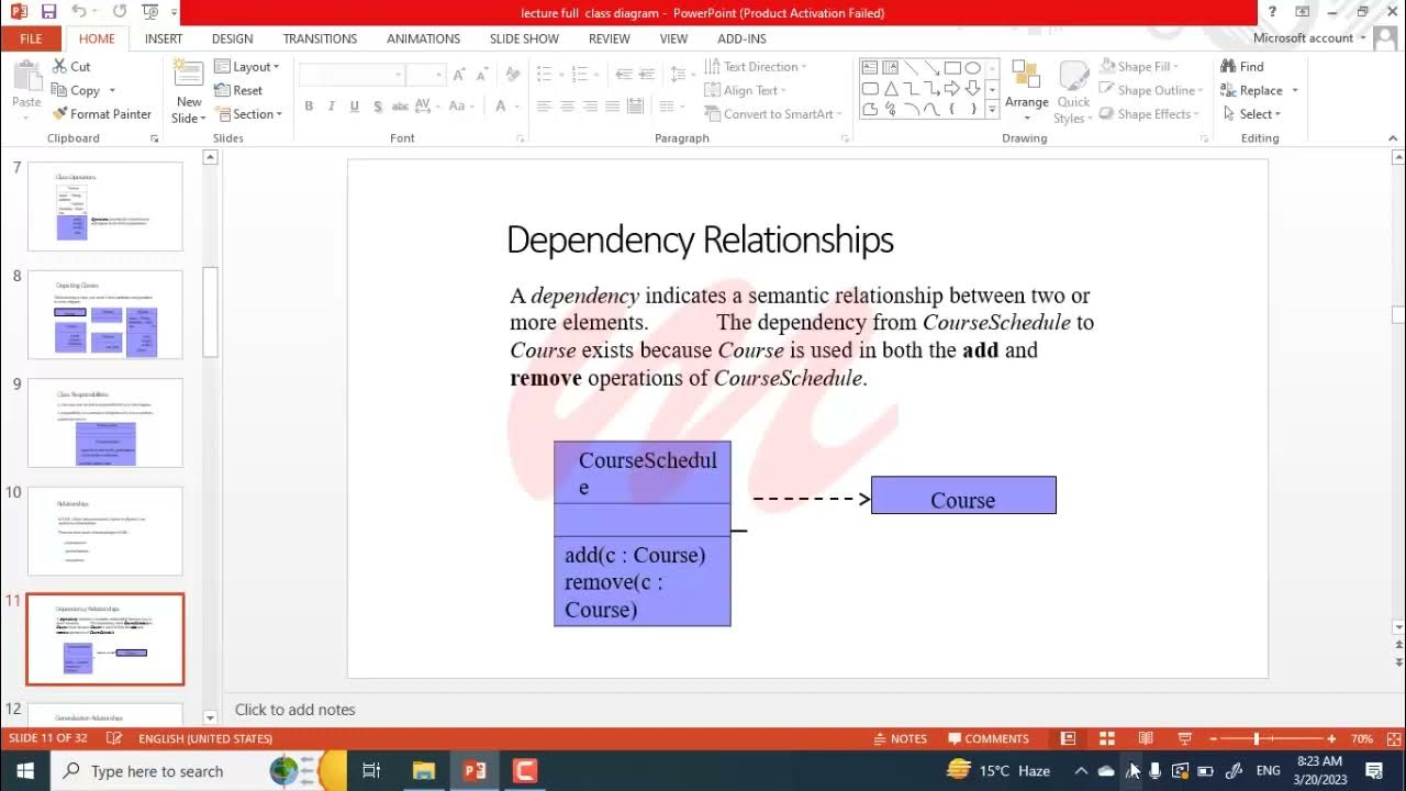 Lecture 04 Dependency Relationship Object Oriented Programming - YouTube