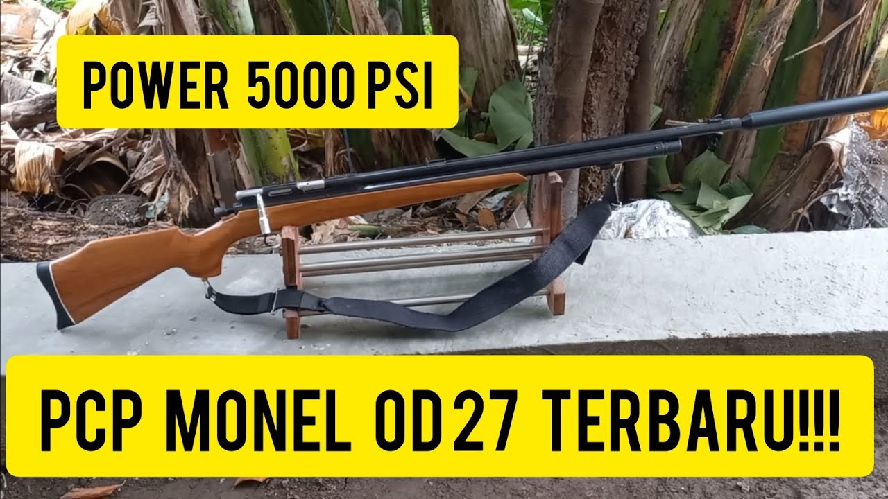 PCP Monel Od 27 Power 5000 psi !! PCP Terbaru 2024! - YouTube