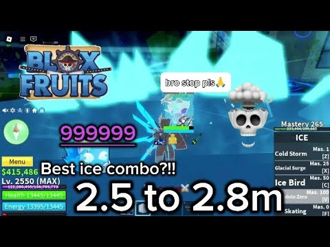 Ice Bounty Hunting/2.5m to 2.8m/Blox fruit (part3) - YouTube