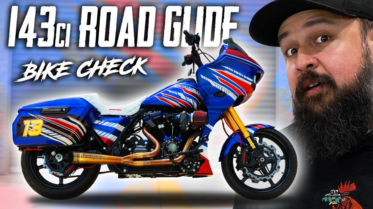 Building A Harley-Davidson Road Glide with 143ci Engine - YouTube