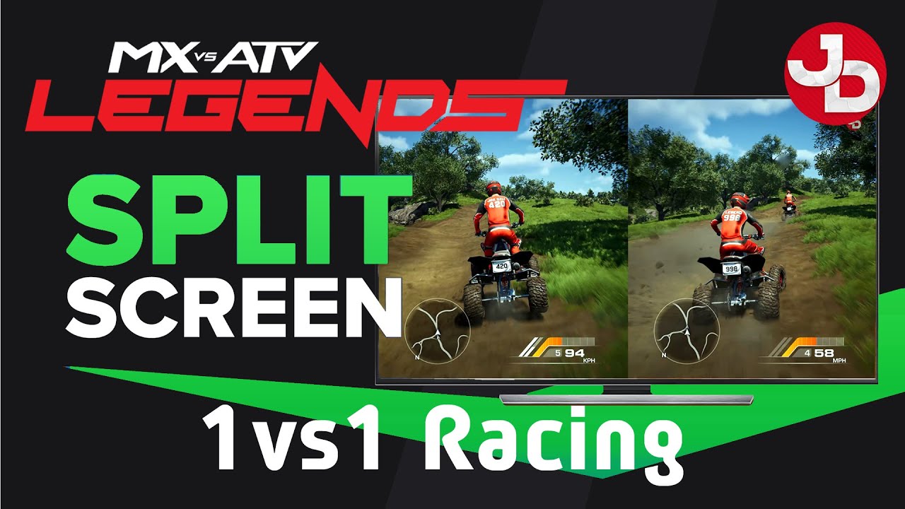 MX vs ATV Legends 2p Split-Screen pc gameplay 1440p 60fps - YouTube