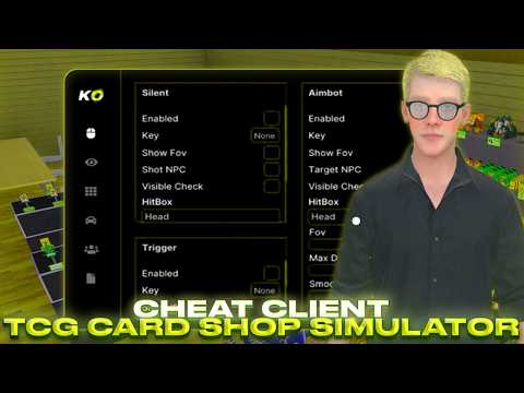 🍈UPDATED: TCG Card Shop Simulator - Cheat Client | TOP Client For TCG | Different Functions | FREE🍈