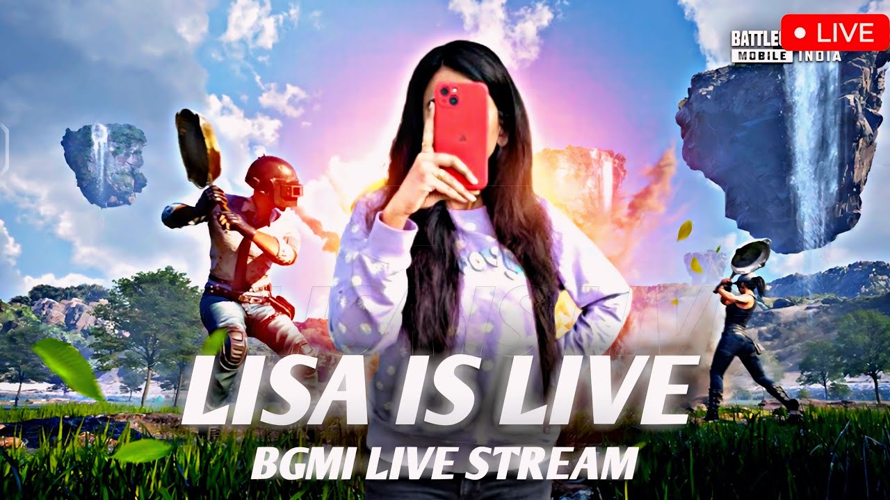 FUN WITH LISA 🤪 | LISA YT ️| GIRL GAMER #bgmi #bgmilive #girlgamer # ...