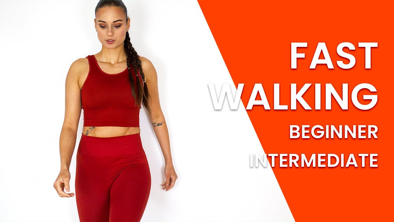 Fast walking 150 bpm / No jumping / Beginner friendly - YouTube