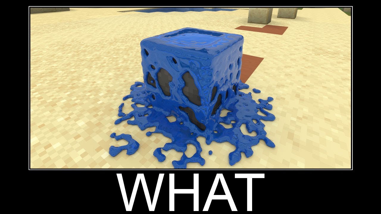 Minecraft wait what meme part 27 realistic water dye - YouTube