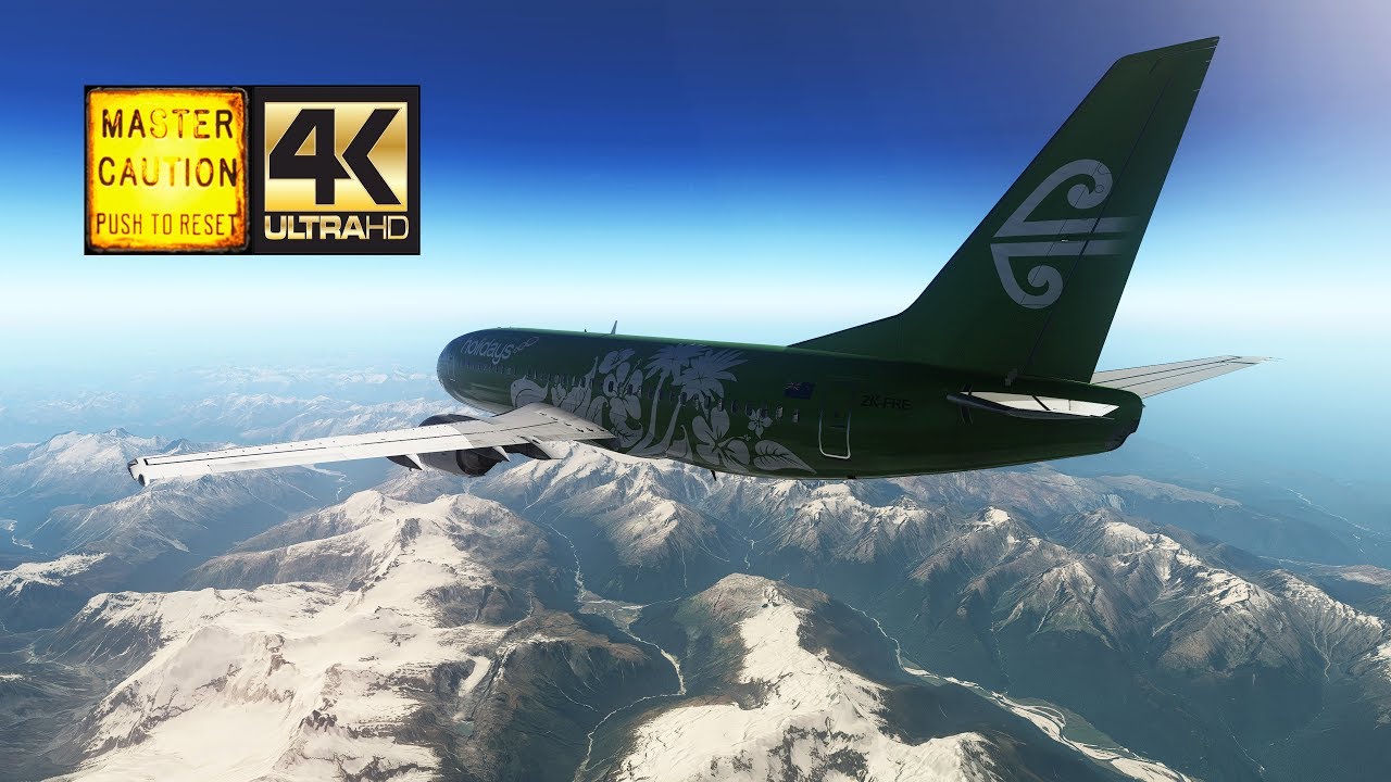 [ANZ|2015] Auckland NZAA NZQN Queenstown (IXEG Boeing 737-300 | XP11 4K ...