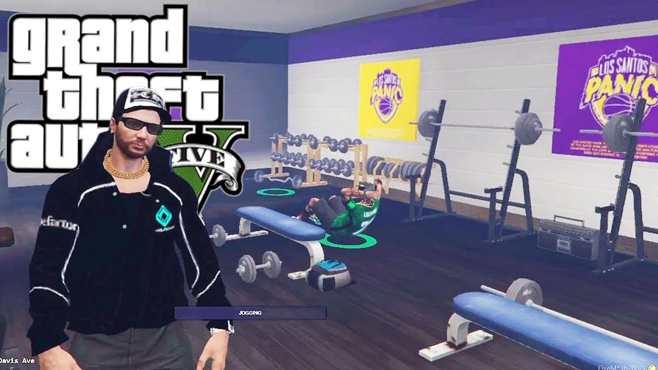 Hitting The GYM in GTA 5 RP! - YouTube