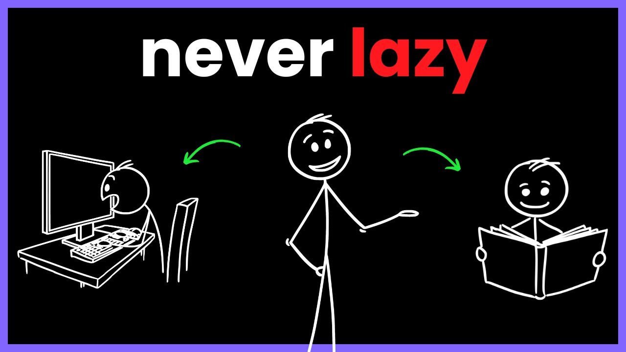 How to Never be Lazy Again - YouTube