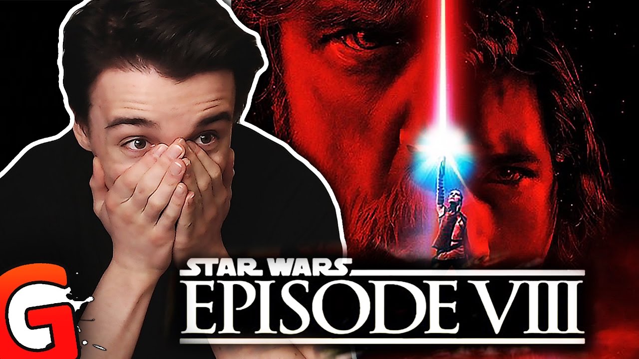 STAR WARS EPISODE 8 TRAILER REACTION (The Last Jedi) - YouTube