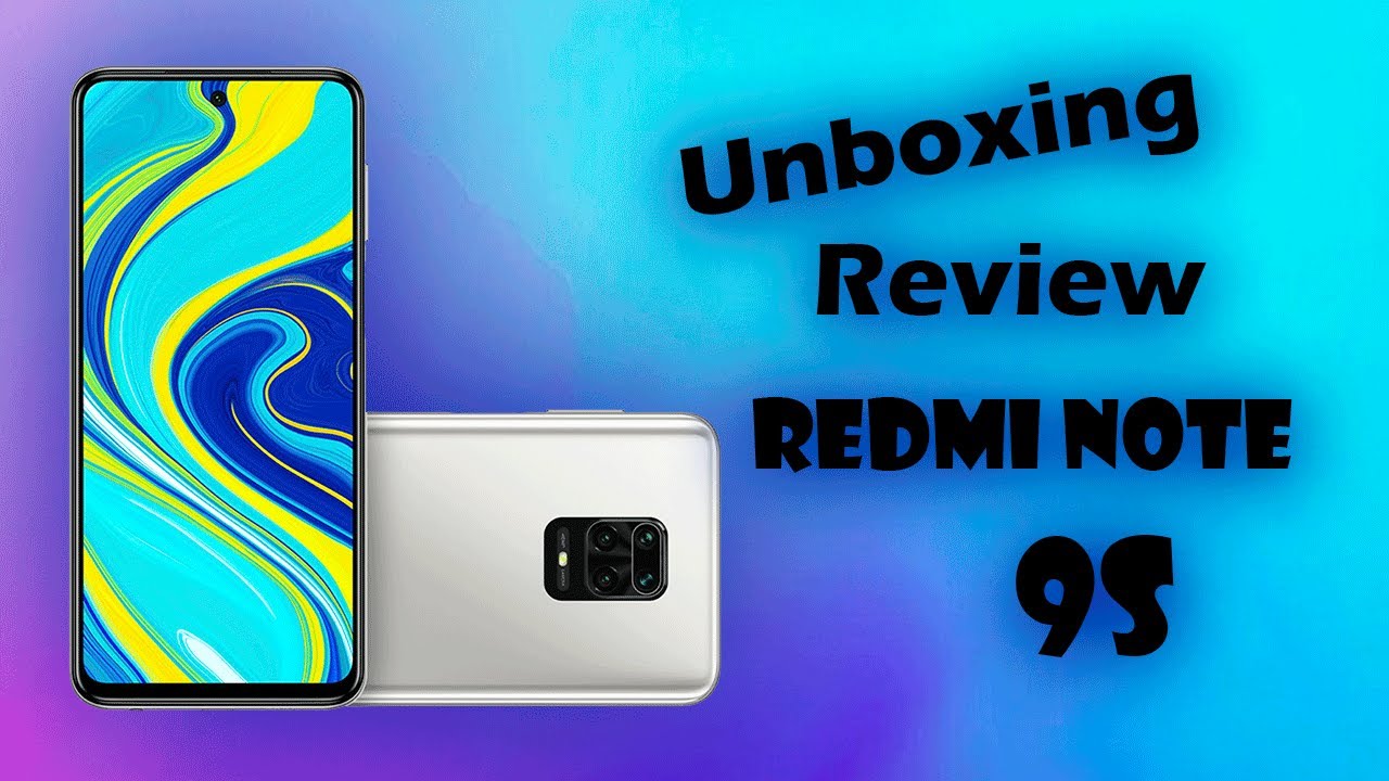 Unboxing - Review - Redmi Note 9S - YouTube