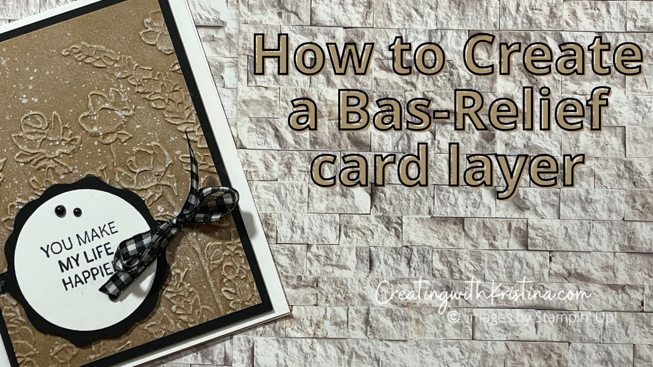 How to Create a Bas-Relief Card Layer - YouTube