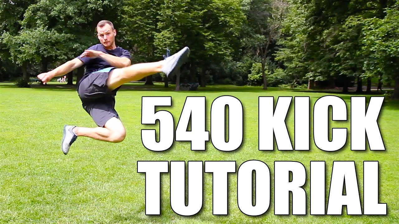540 Kick Tutorial | Tricking lernen (deutsch / german) - YouTube