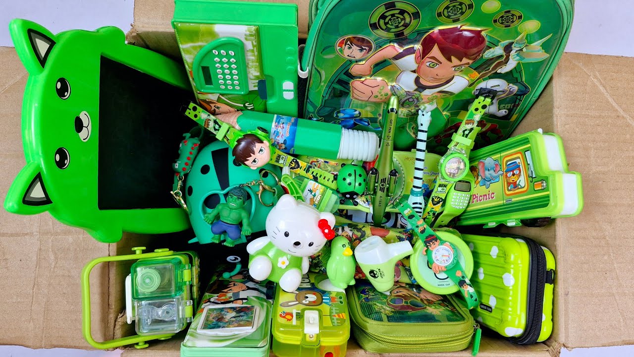 ben10 stationery, gadgets & toys - pencil box, pencil sharpner, eraser ...