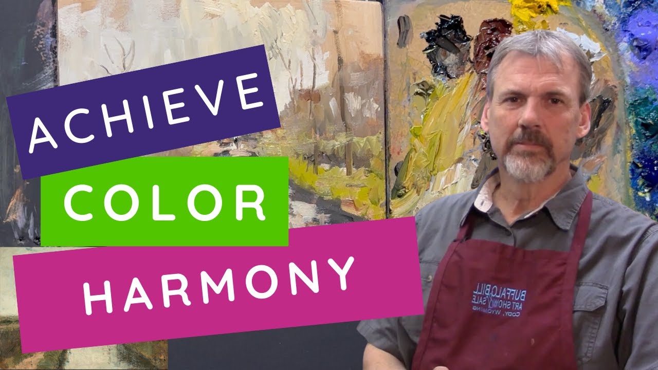 Mixing Subtle Color Changes For Your Landscape Painting - YouTube