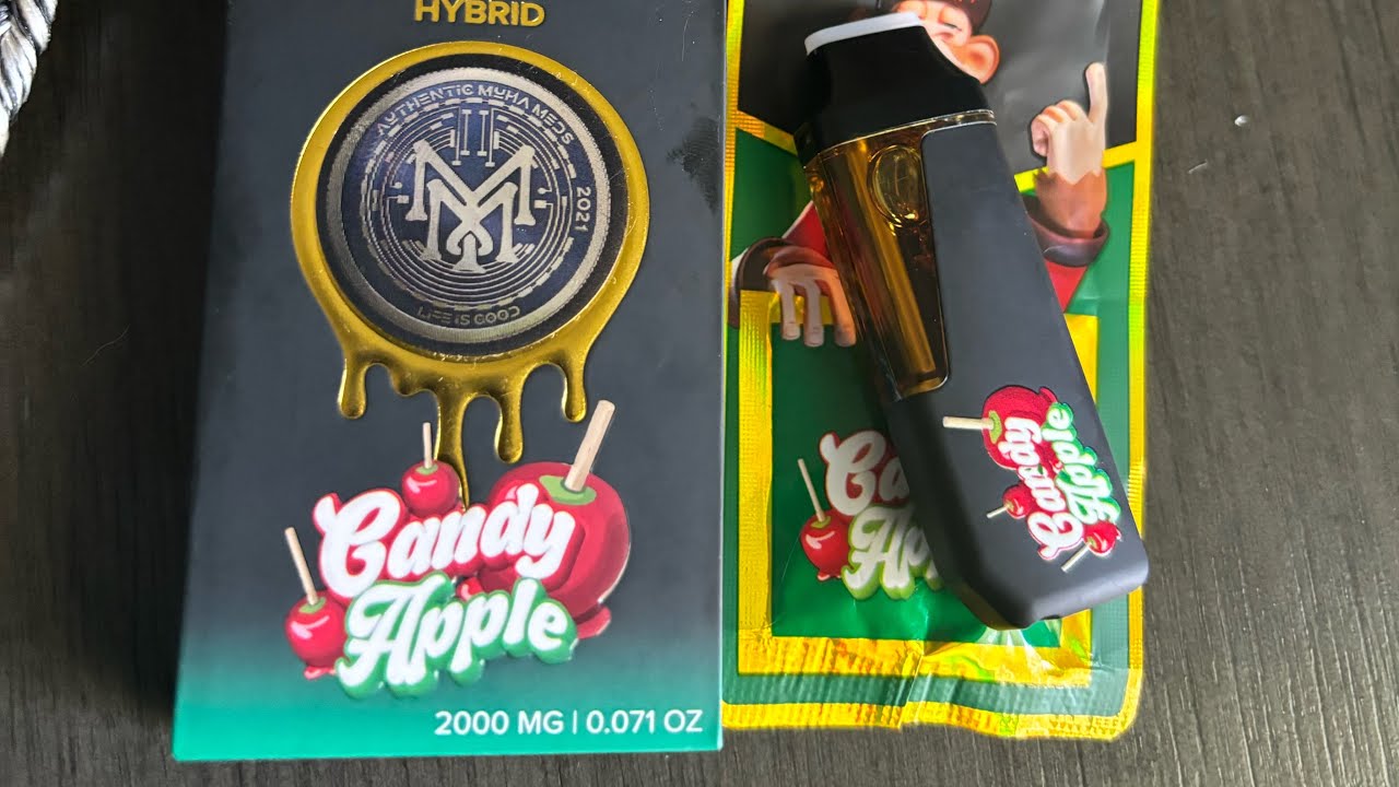 Muha Meds 2G Disposable Candy Apple 🍬🍎 Review #muhamed #viral #fyp # ...