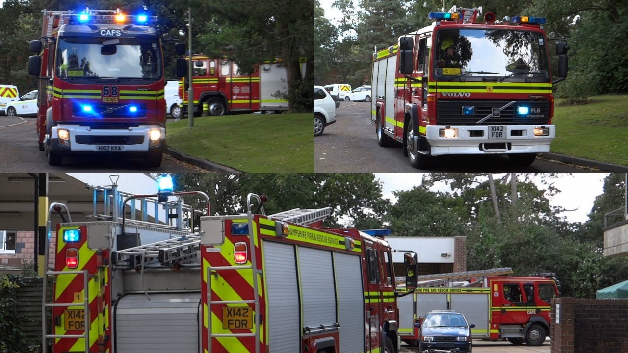 Hampshire Fire & Rescue Service - 58 Hardley CAFS Rescue Pump ...