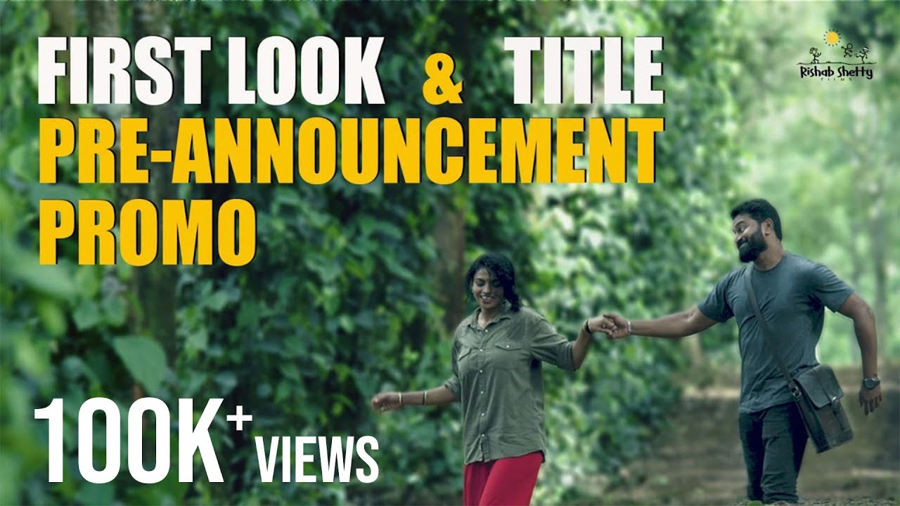 First Look & Title Pre-annoucement Promo | Rishab Shetty Films - YouTube