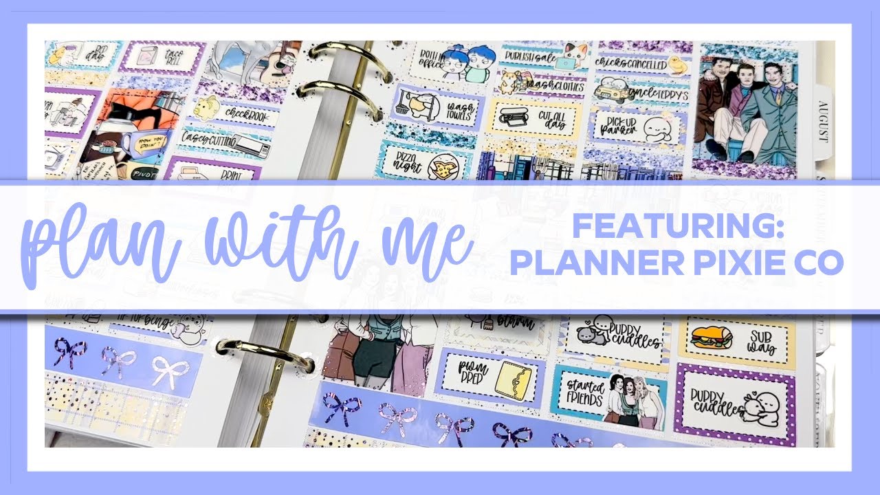 Plan With Me // There For You (Planner Pixie Co) - YouTube