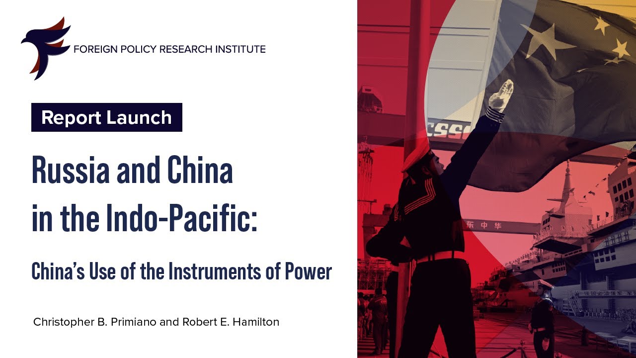 Report Launch: China’s Use of the Instruments of Power - YouTube