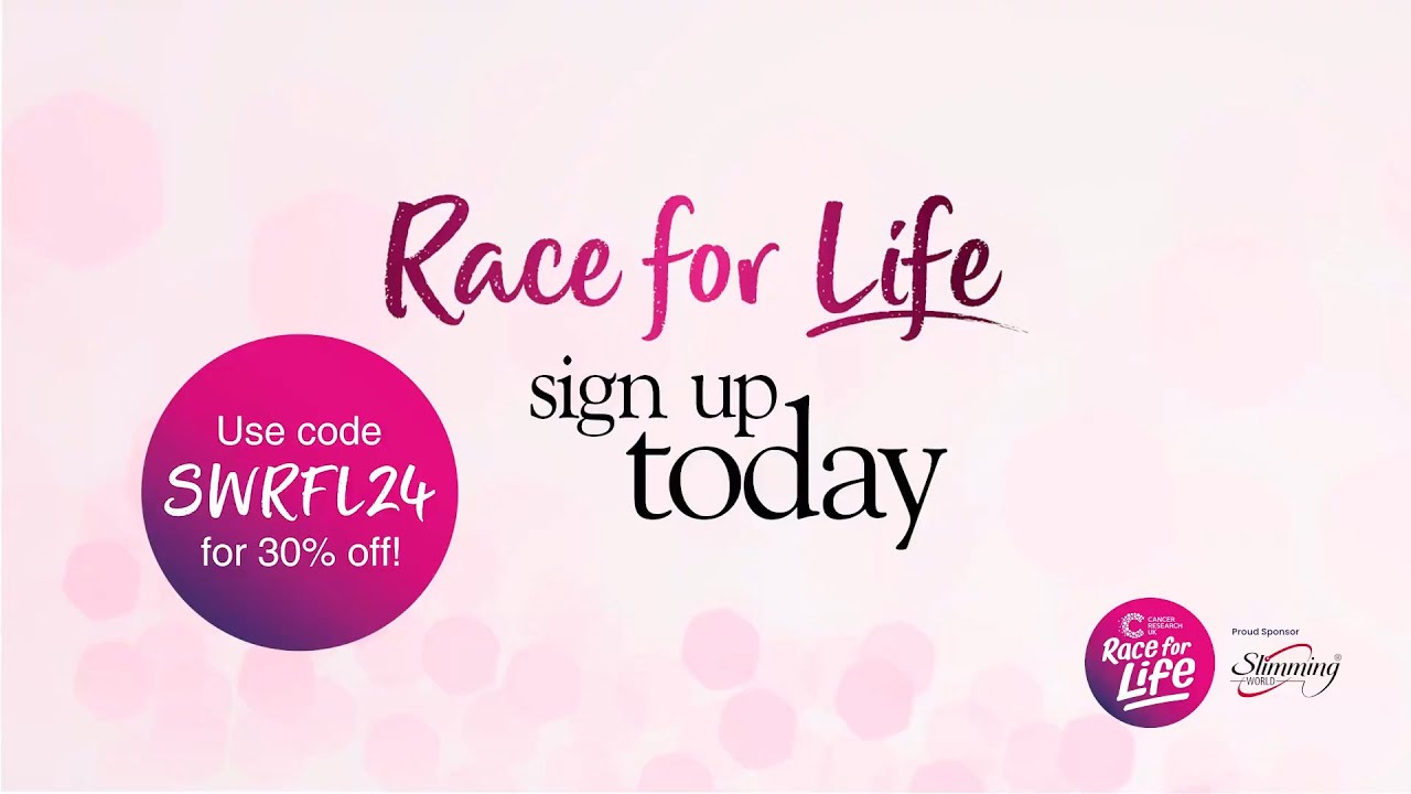 Take part in Race for Life 2024 with Slimming World & get 30% off with ...