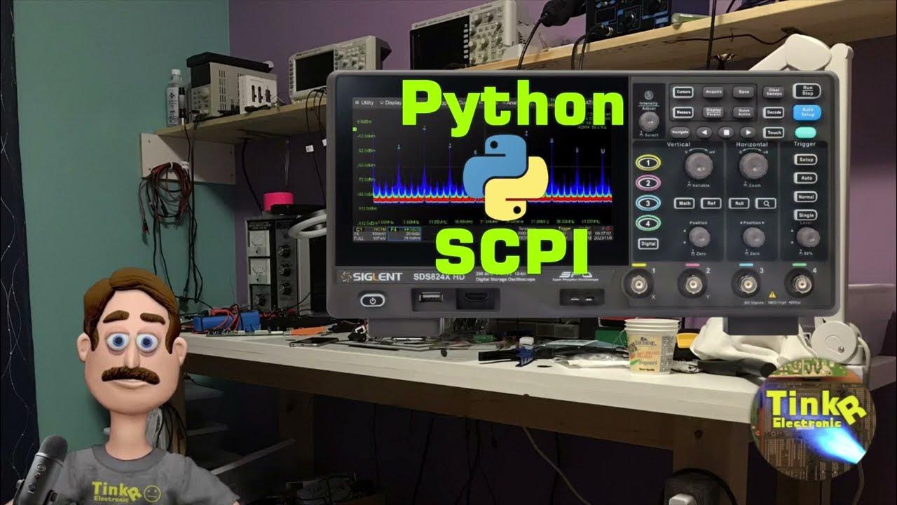 TTE 38 - Python, SCPI & The Siglent SDS804X HD - YouTube