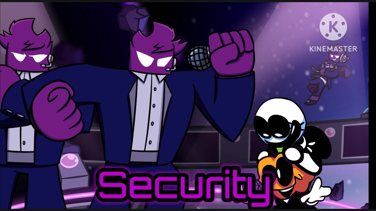 2 Vs 2 Are Better Friday Night Funkin Security But Skid & pump Sings It ...