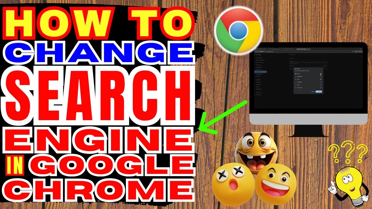 HOW TO SEARCH ENGINE IN GOOGLE CHROME | PAANO PALITAN ANG SEARCH ENGINE ...