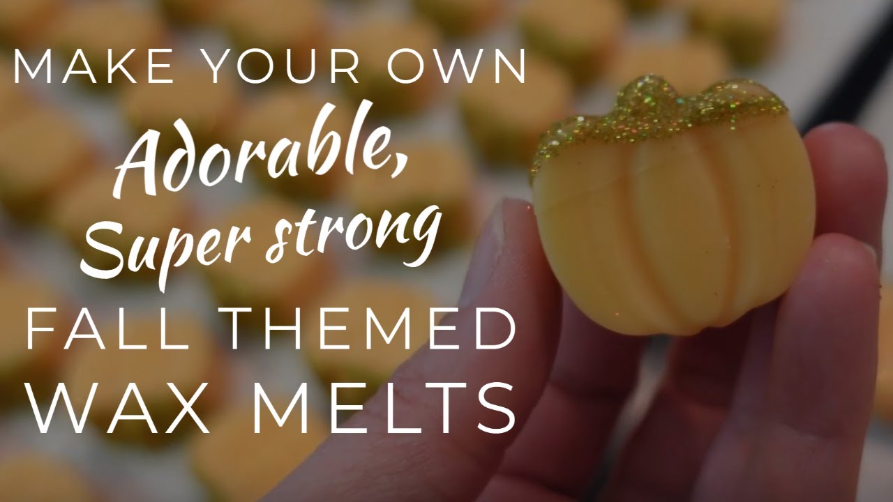 How To Make Strong Scented Wax Melts For Fall (DIY Pumpkin Wax Melts ...