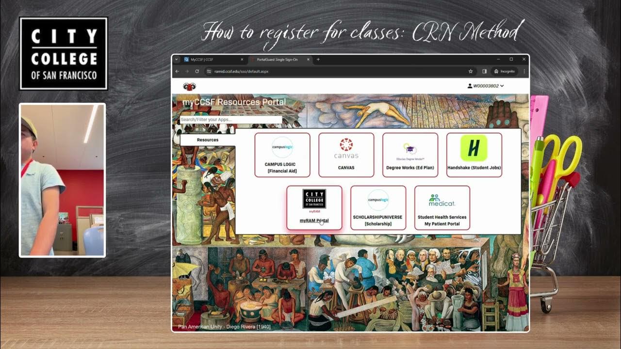 Register for classes: CRN Method - YouTube
