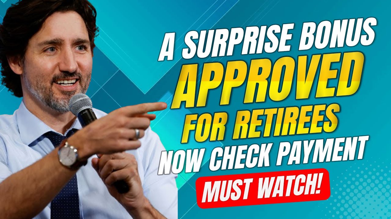 🔥 A Surprise Bonus Has Been Approved for Retirees Now Check Payment ...