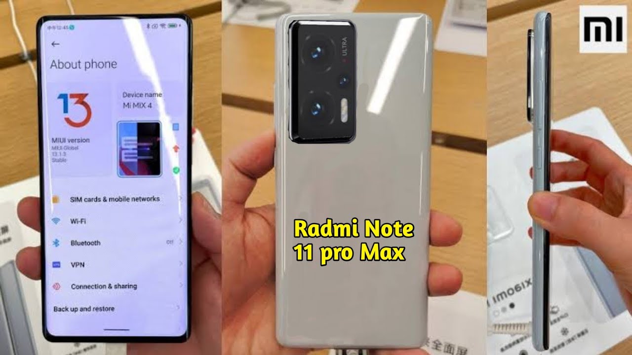 Redmi note 11 pro max price,camera, Design, first look | Redmi note 11 ...