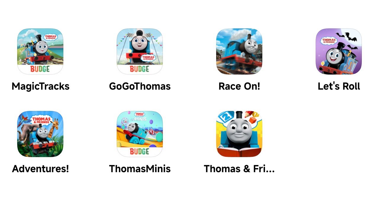 Thomas and Friends,Magic Tracks,Go Go Thomas,Race On!,Let's Roll ...