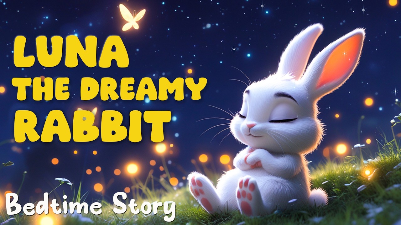 Luna The Dreamy Rabbit 🐰 Calming Bedtime Stories For Kids With Relaxing ...