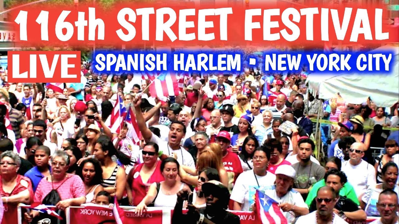 🇵🇷 Spanish Harlem 116th Street Festival 2024 NYC LIVE ️ - YouTube